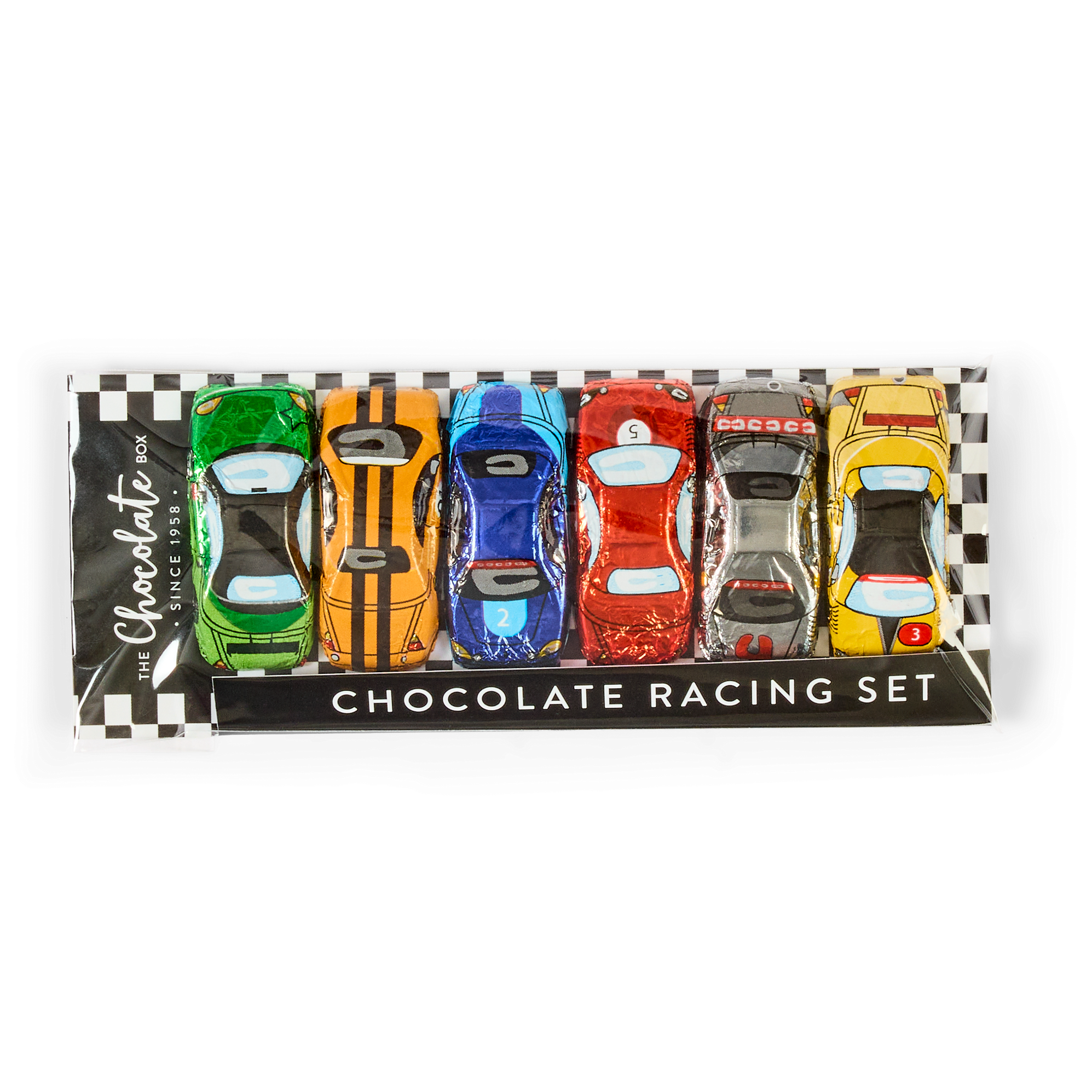 Chocolate Racing Car Set — Chocolate Box