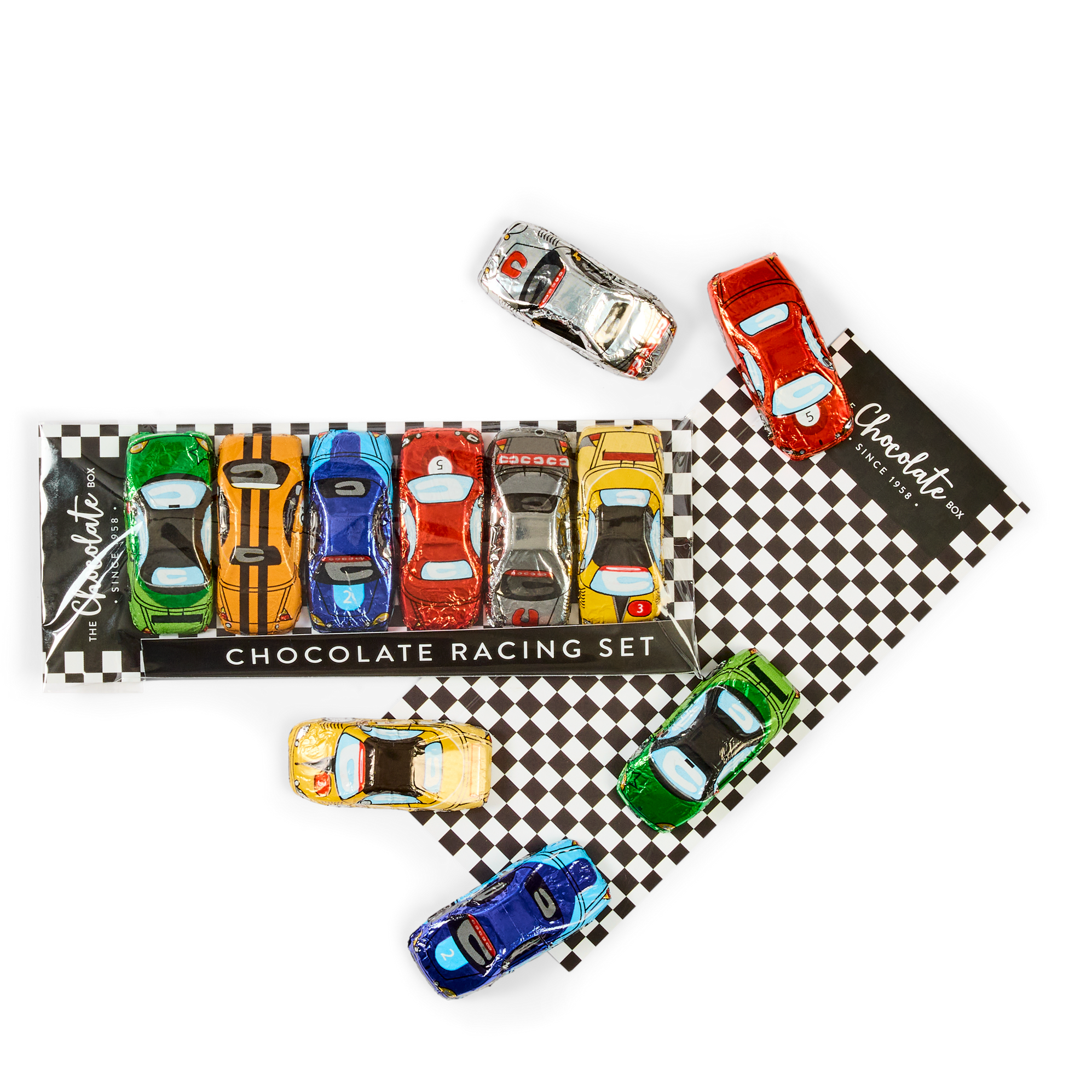 Chocolate Racing Car Set — Chocolate Box
