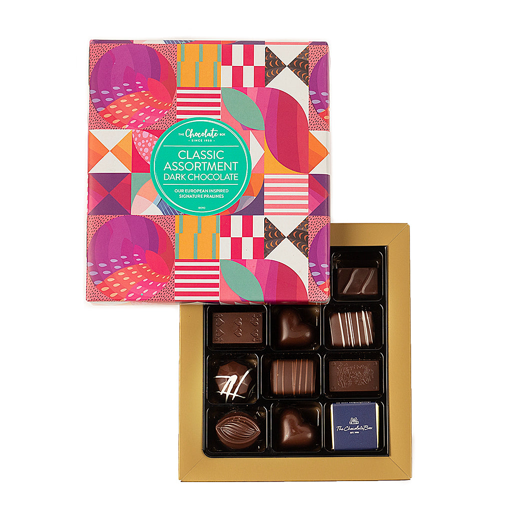 Classic Dark Chocolate Box (175g) — Chocolate Box