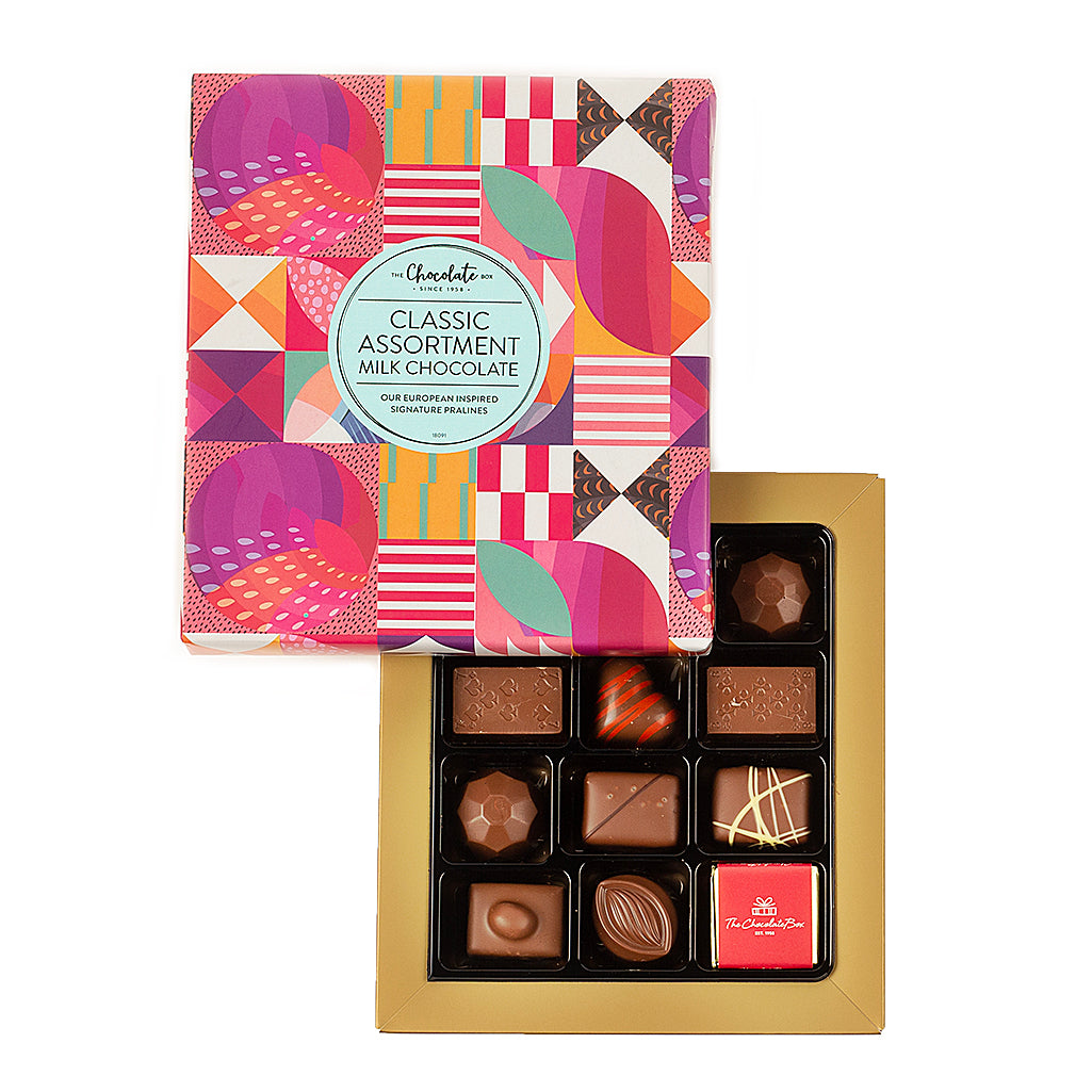 Classic Milk Chocolate Box (175g) — Chocolate Box