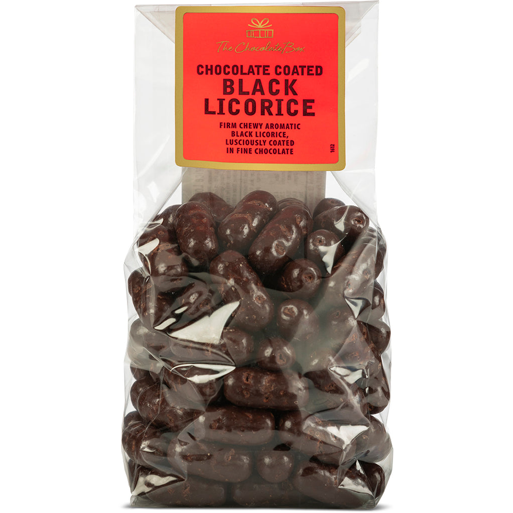 Licorice Logs (Dark Chocolate) — Chocolate Box