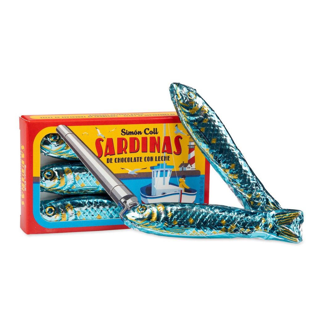 Milk Chocolate Sardines Box 24g — Chocolate Box