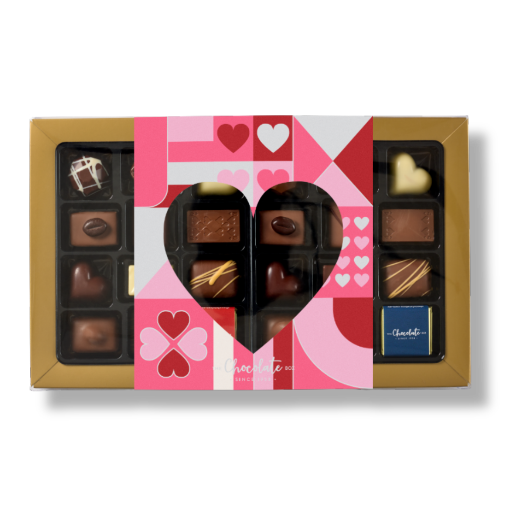 Classic Chocolate Box Collection, Assorted Milk Dark & White 355g ...