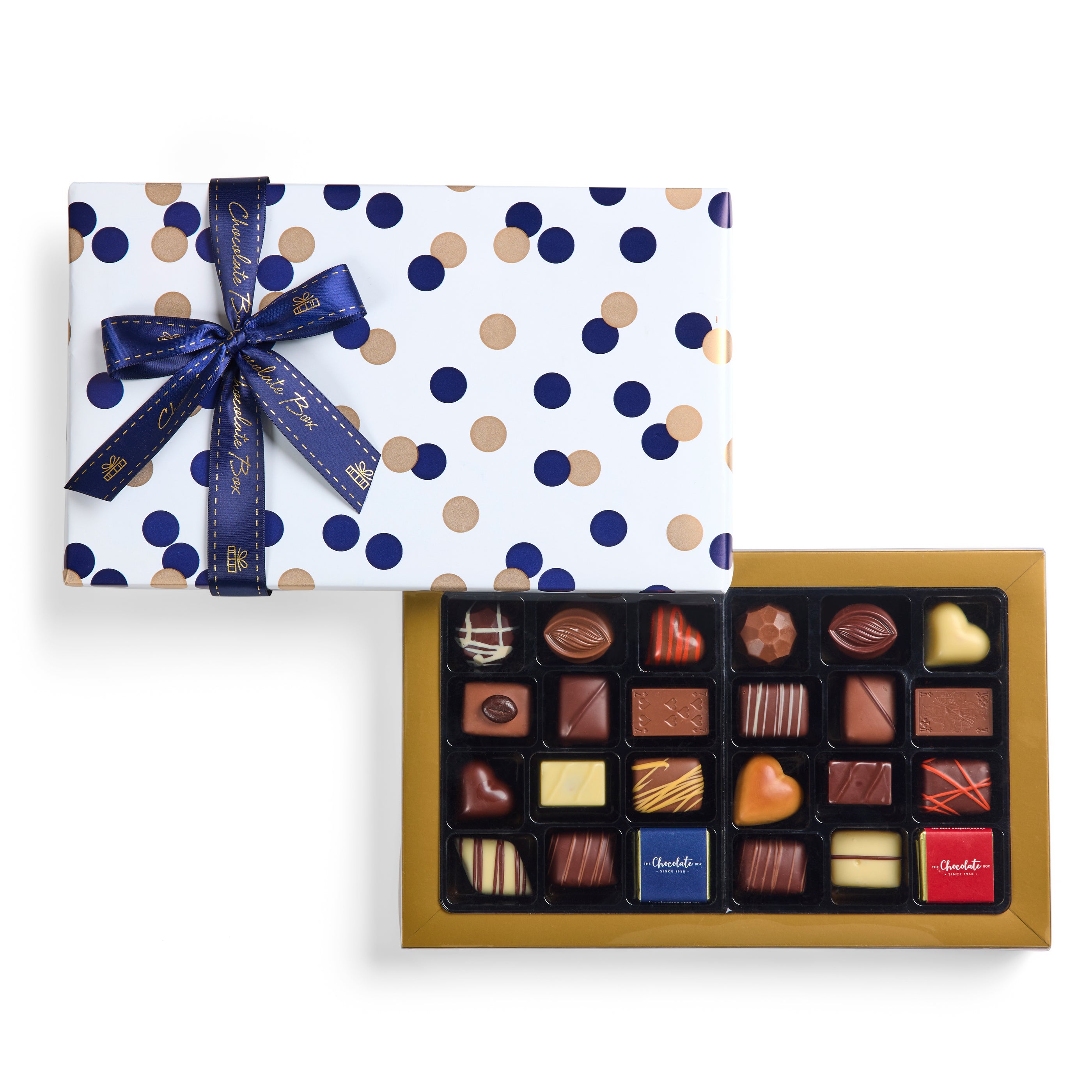 Classic Chocolate Box Collection, Assorted Milk Dark & White 355g ...