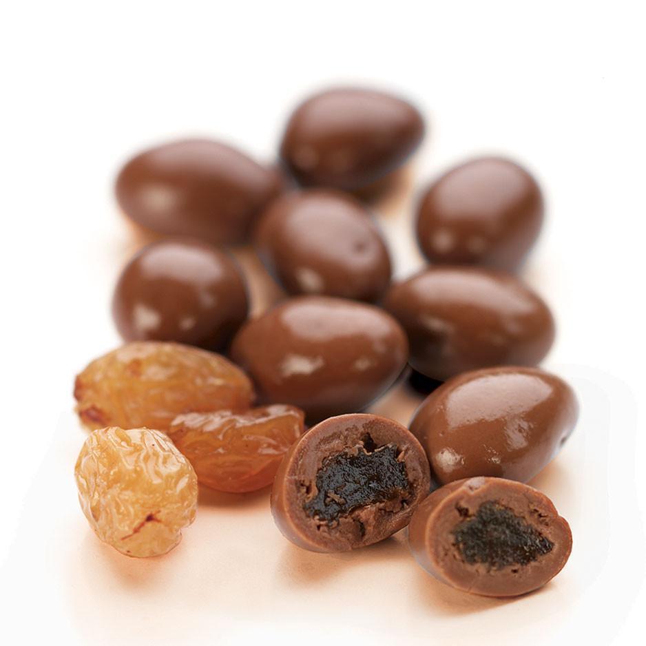 Sultanas (Milk Chocolate) 225g — Chocolate Box